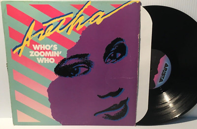 ARETHA FRANKLIN Who’s Zoomin’ Who Vinyl 12” 1985 Arista AD 1-9411 – EX ...