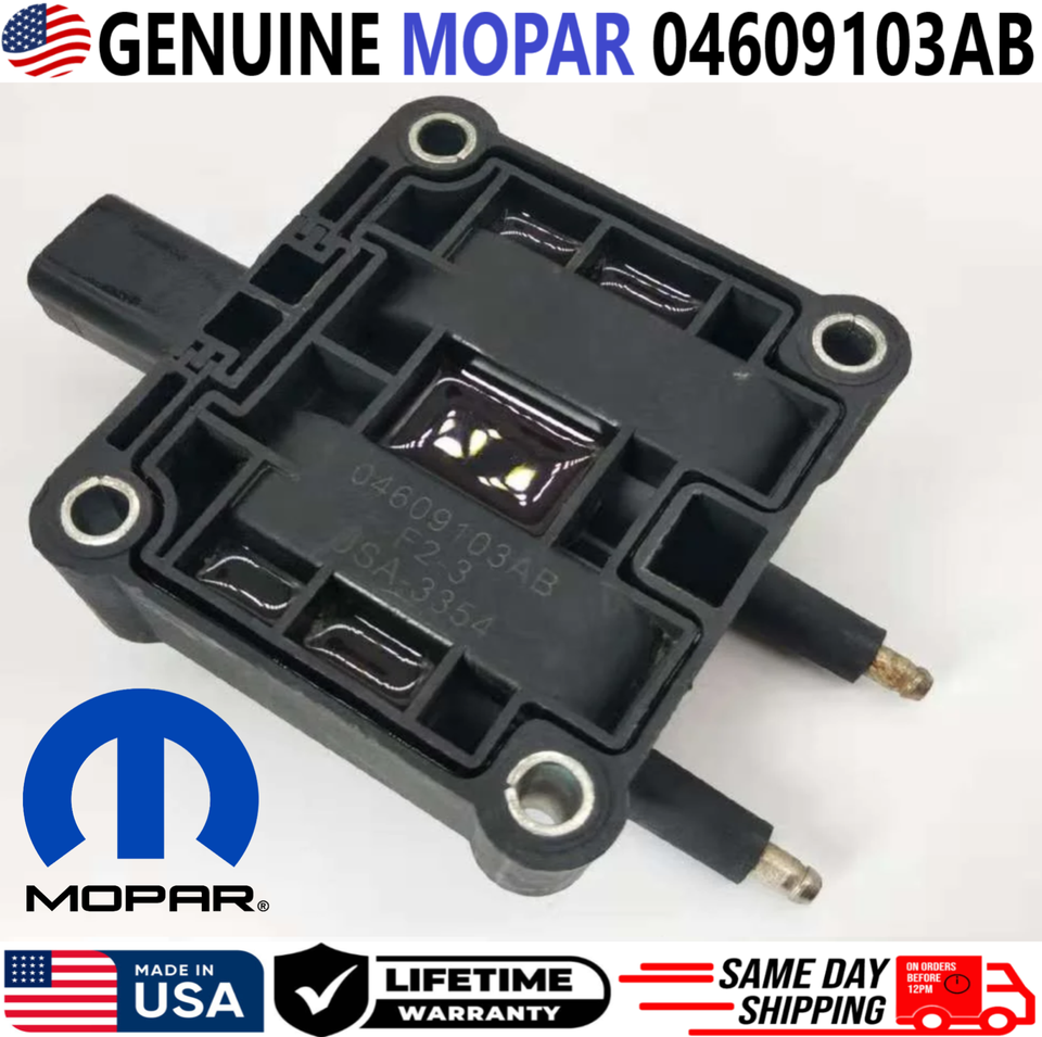 OEM MOPAR Ignition Coil For 1995-2010 Chrysler Dodge Jeep 2.0L 2.4L ...
