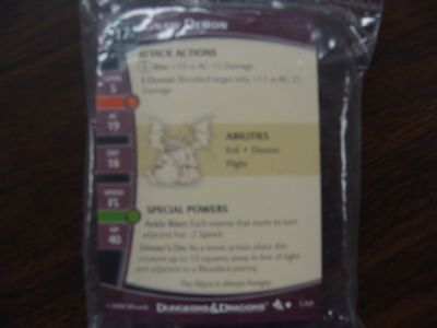Gnaw Demon * Dungeons and Dragons Miniatures * D&D * Promo * Sealed | eBay
