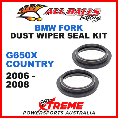 All Balls 57-138 BMW G650X Country 2006-2008 Fork Dust Wiper Seal Kit ...