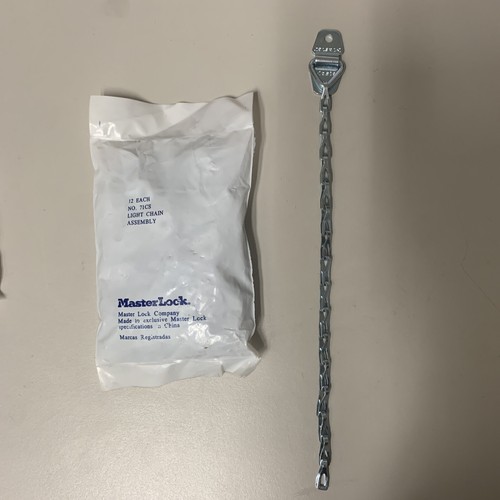 Master Lock - 71CS - 9" Chain Holder Attached | eBay