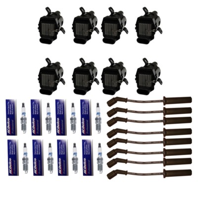 New Coil Pack (8 ADP Coils + 8 OEM Spark Plugs + 8 OEM Wires) | eBay