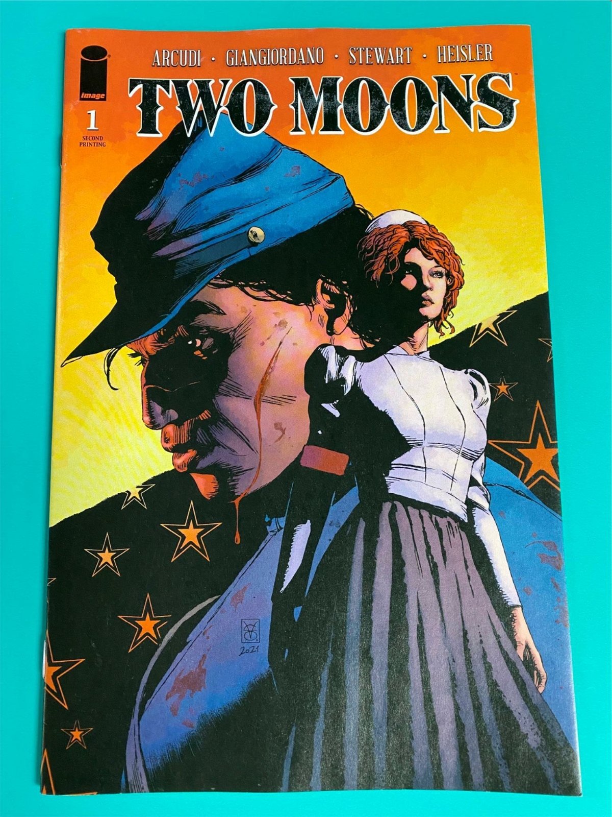 TWO MOONS #1 Comic ~ 2ND PRINT VARIANT ~ IMAGE ~ UNREAD | eBay