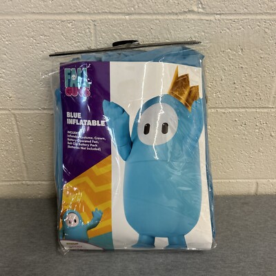 Fall Guys Blue Inflatable Halloween Costume Adult | eBay