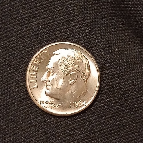 1964 D ROOSEVELT ERROR DIME DDR FS 802 Full Torch/Band. Excellent ...