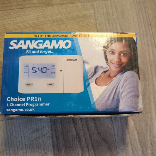Sangamo PR1N 1-Channel Digital Central Heating Programmer Timer, 7-Day ...