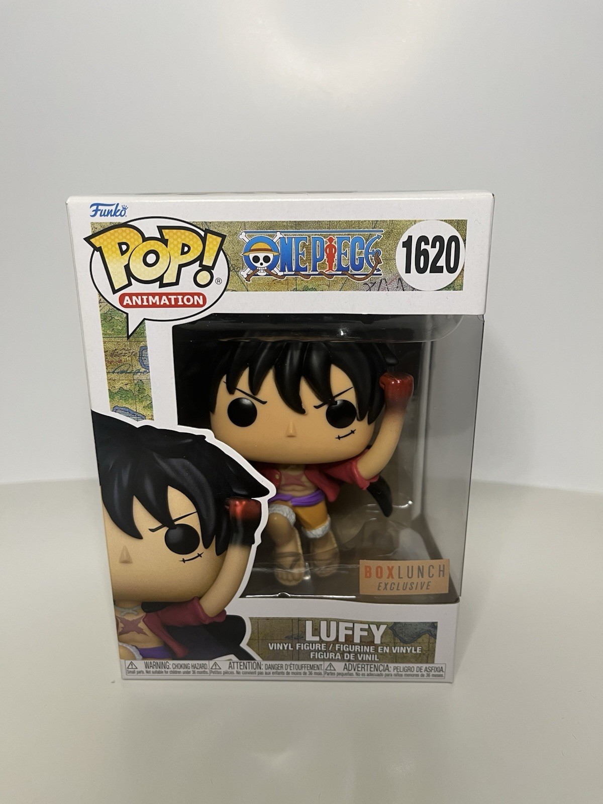 Funko Pop! Vinyl: One Piece - Luffy - Box Lunch (Exclusive) #1620 for ...