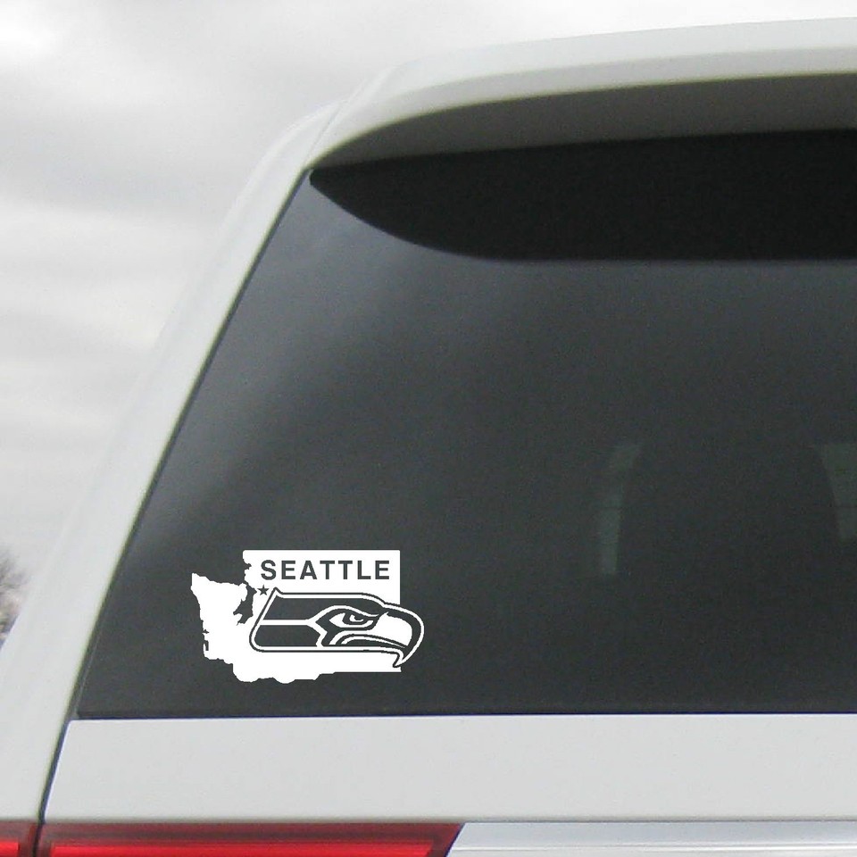 SEATTLE SEAHAWKS STICKER WASHINGTON STATE VINYL DECAL VEHICLE GRAPHIC ...