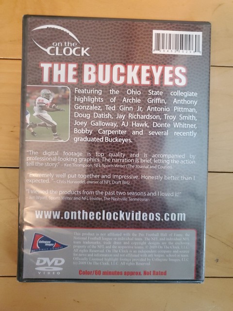 The Legends of Ohio State Buckeyes (DVD, 2007) for sale online | eBay