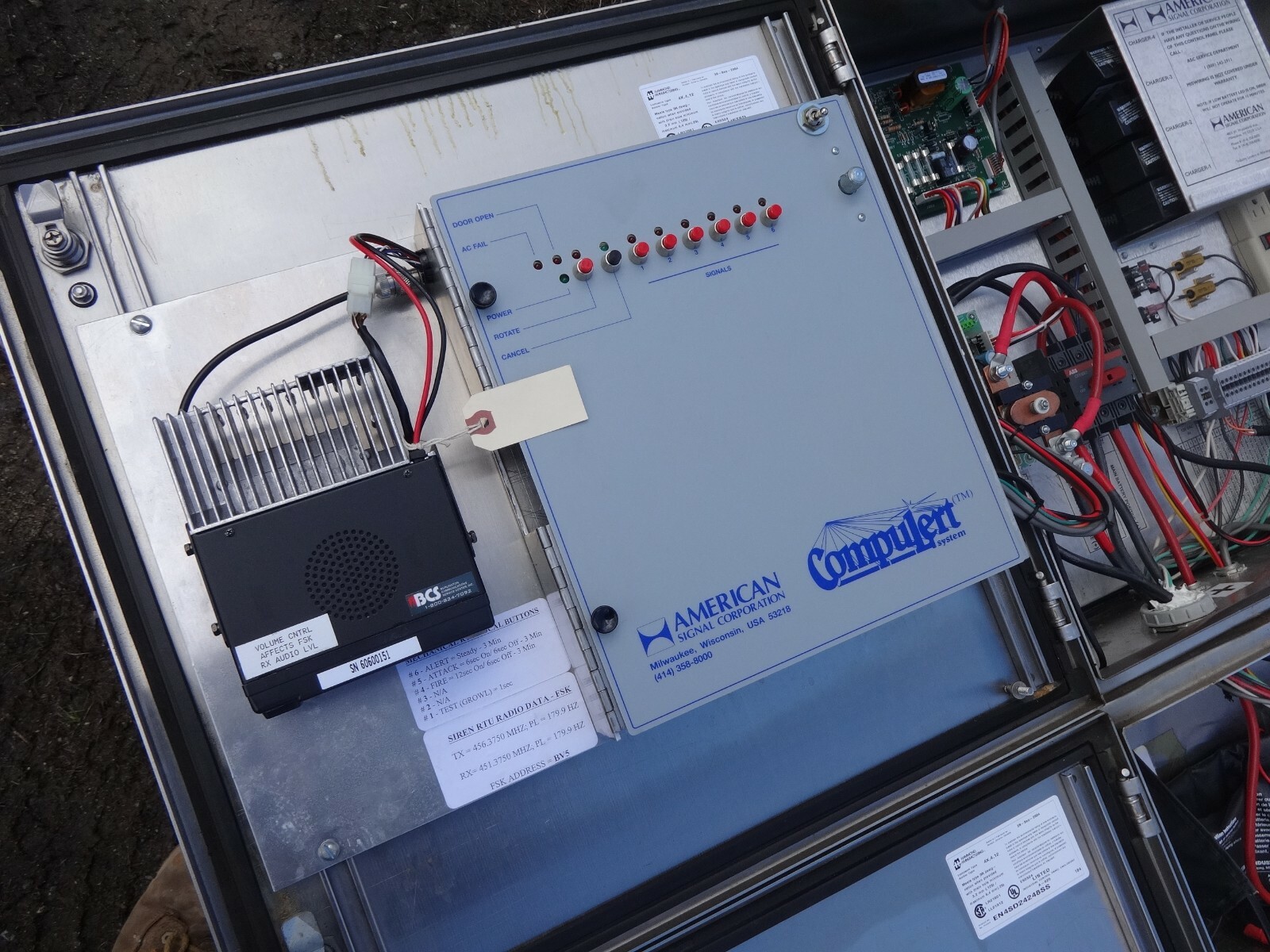 ASC Tempest T-128 Weather Tornado Nuclear Fire House Air Raid Siren ...