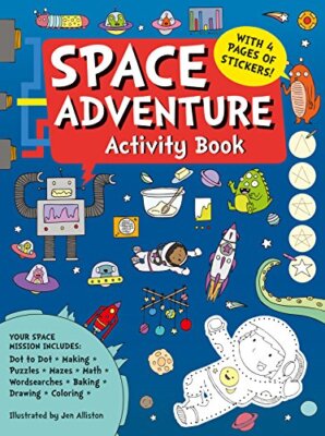 Space Adventure Activity Book, Alliston New 9781787080034 Fast Free ...