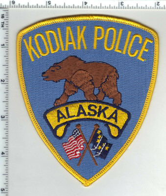 Kodiak Police (Alaska) 5th Issue Shoulder Patch | eBay