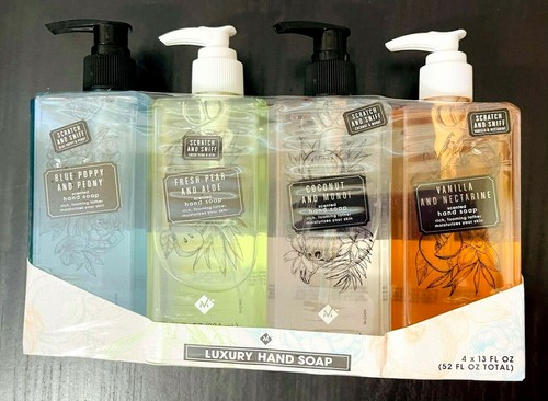 MEMBERS MARK LUXURY HAND SOAP FRAGRANCES Variety Pack 13 fl. oz., 4pk ...