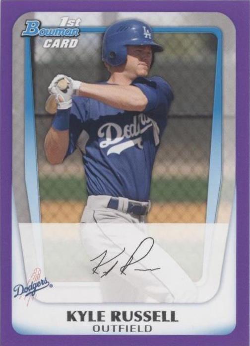 2011 Bowman - Prospects Kyle Russell #BP105 Purple (RC) for sale online ...