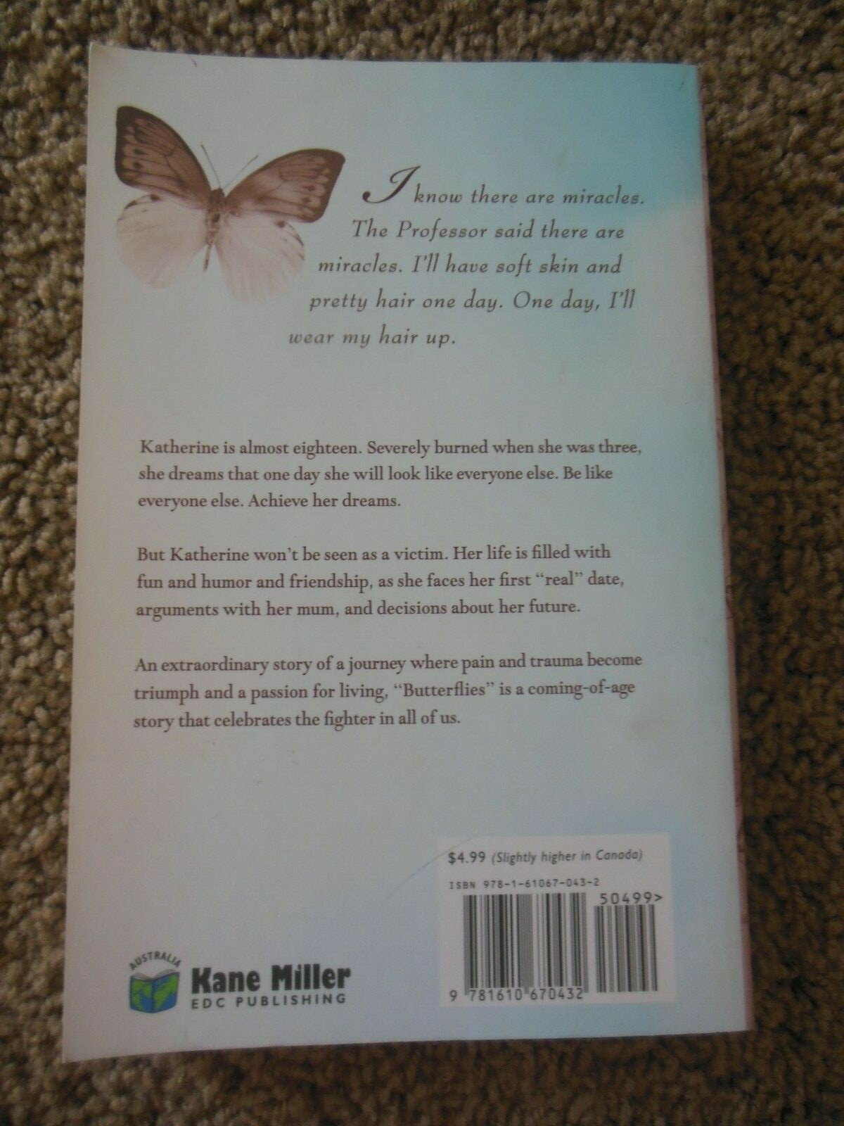 Butterflies by Susanne Gervay BOOK soft cover paperback 9781610670432| eBay