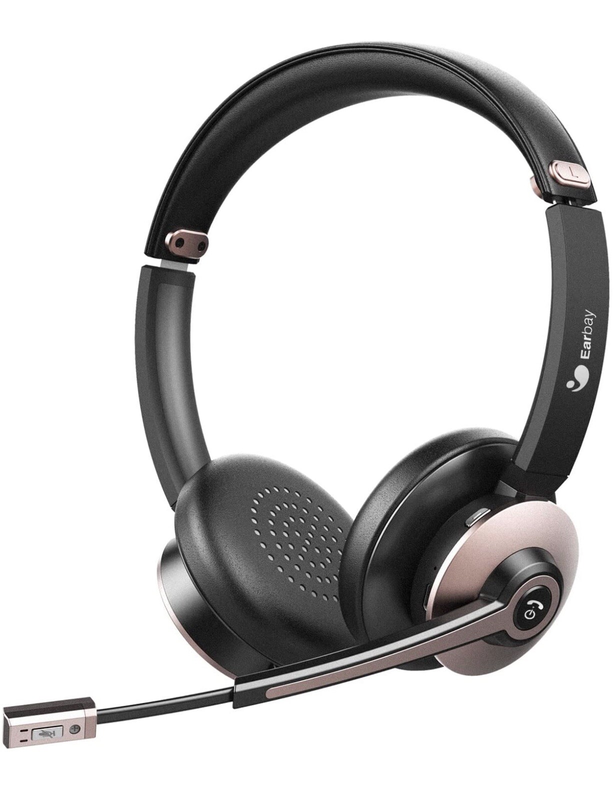 Earbay Bluetooth Headset, Wireless Headphones with Microphone BT782 ...