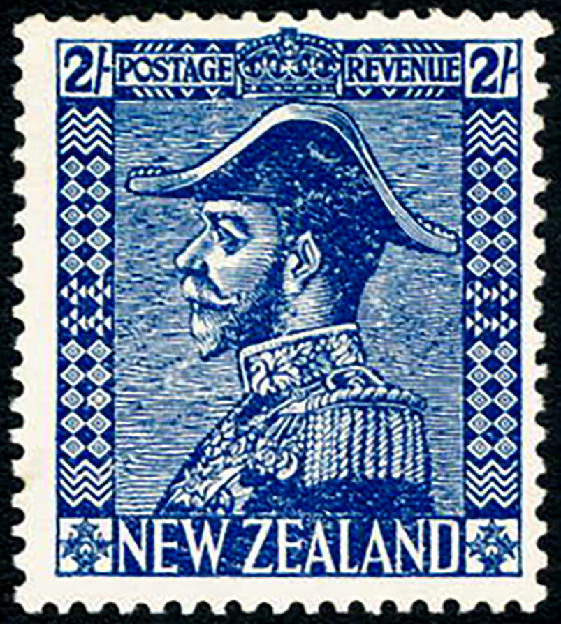 NZ, 2/- GEORGE V, BLUE, 1928, CPKO206, M, VF, CV$NZ250 | eBay