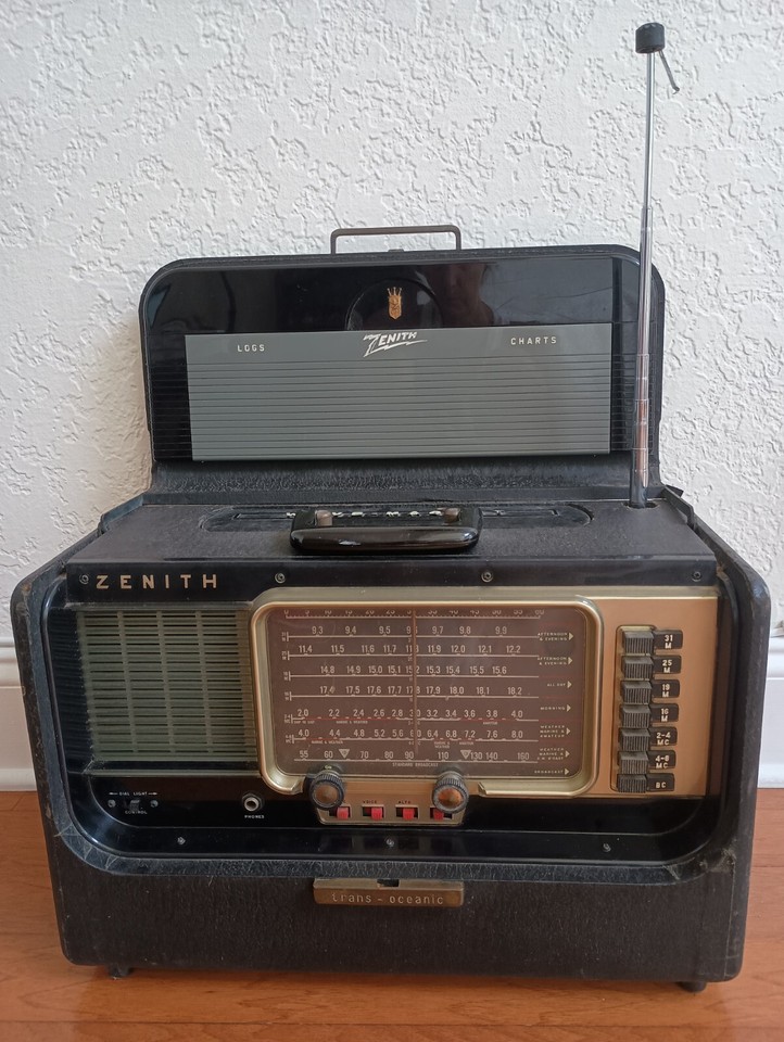 Vintage Zenith L600 Transoceanic Wave Magnet Radio for Parts or Repair ...