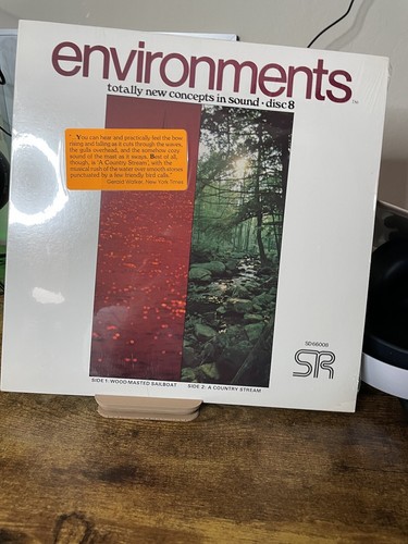 Environments Totally New Concepts In Sound - Disc 8 Sonic Research LP-SD66008 EX | eBay
