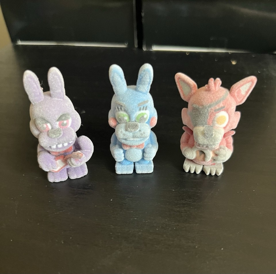 Five Nights at Freddy's Faz's Fizzy Station Figures Lot (6 Used Figures ...