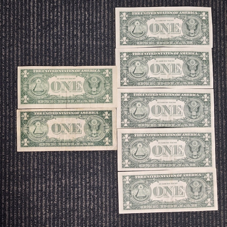 Rare Old US Currency Lot – $1-$50 Silver Certs, 1934-1977 Notes – 17 ...