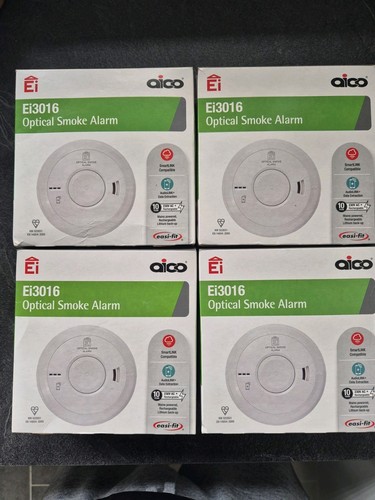 4x Aico Ei3016 Powered Optical Smoke Alarms | eBay UK