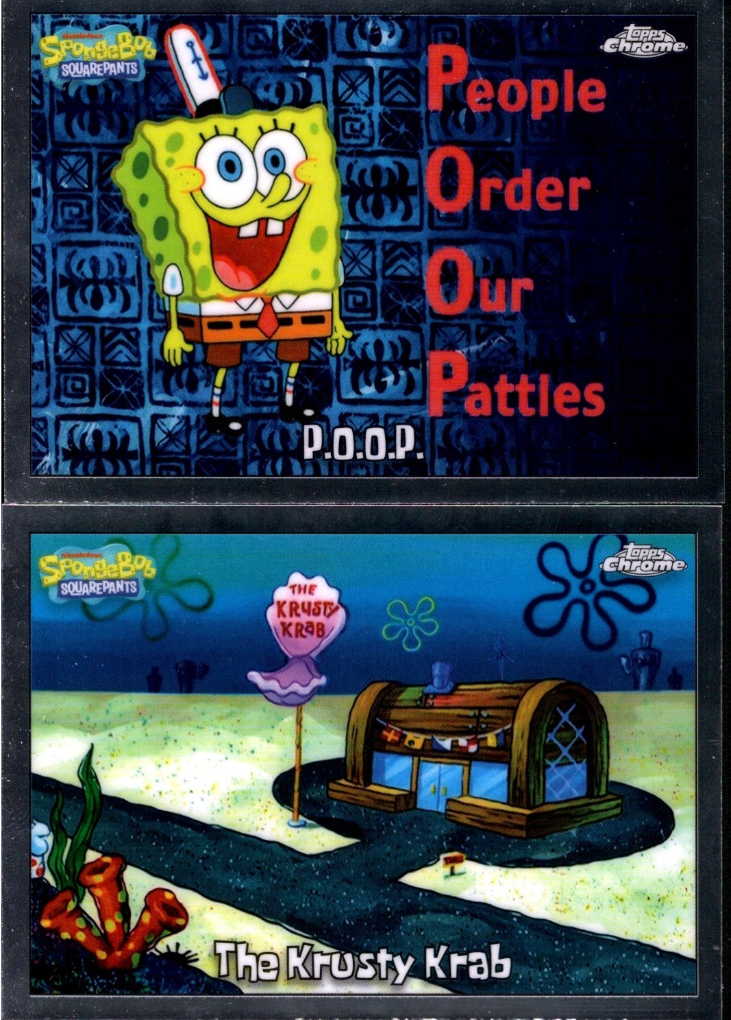 2025 Topps Chrome Spongebob Squarepants 25th Anniversary #1-200 Singles ...