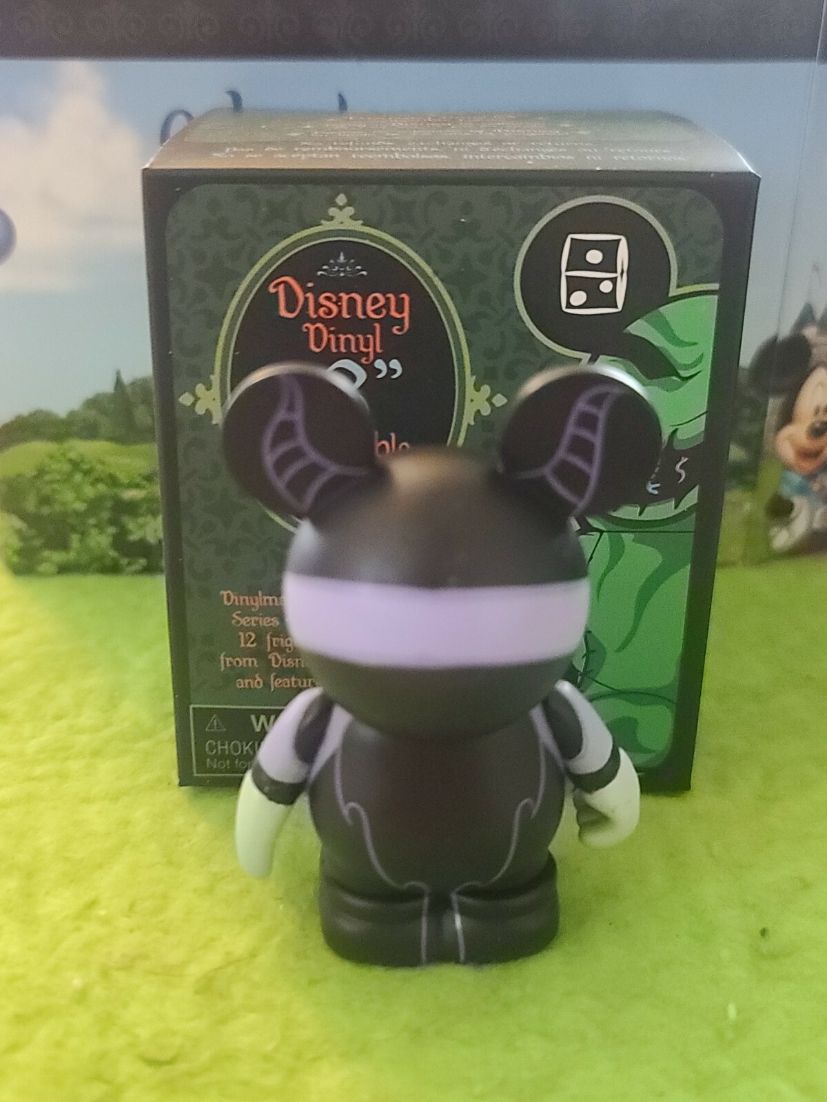 DISNEY Vinylmation 3" Park Set 4 Villains with Box Maleficent | eBay