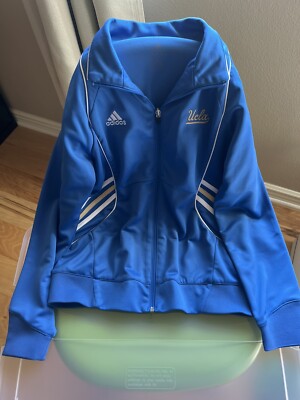 UCLA Bruins Blue & Gold Full Zip High Neck Jacket Women Size M | eBay