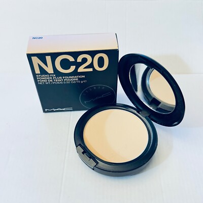 Mac Studio Fix Powder Plus Foundation NC20 Full size 0.52 oz New in Box ...