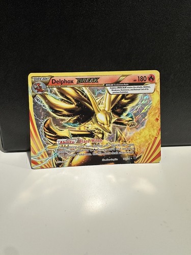Delphox BREAK - 14/124 - Pokemon Fates Collide XY Ultra Rare Card NM | eBay