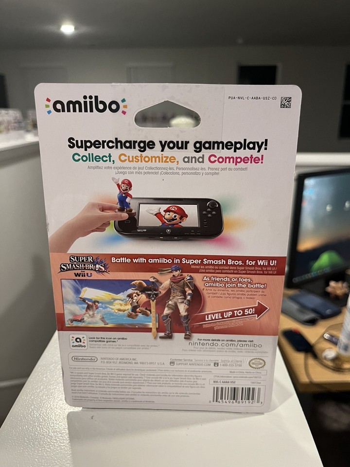 Amiibo Ike Super Smash Bros. Switch 👾 3DS Wii U Fire Emblem New SEALED | eBay