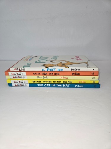 Dr. Seuss Lot of 5 Beginner Books Hardcover | eBay