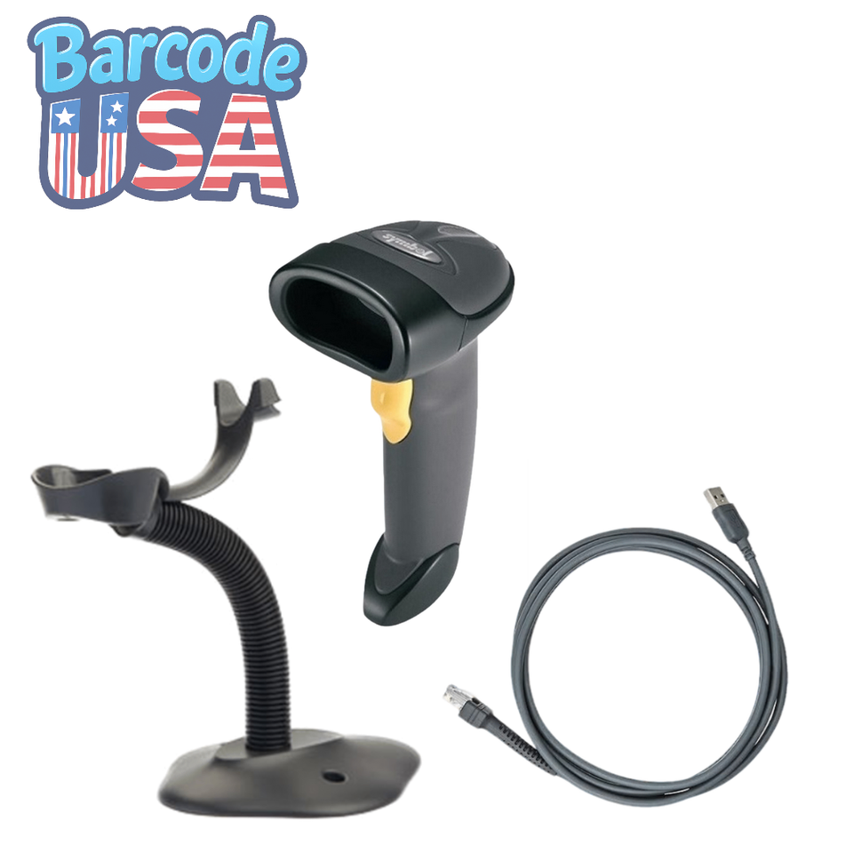 Zebra Symbol LS2208 1D Laser Barcode POS Barcode Scanner LS2208-SR20007 ...