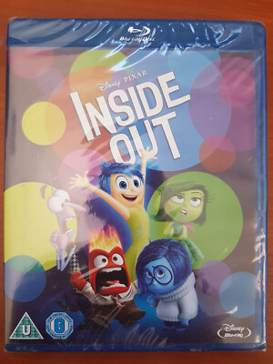 INSIDE OUT BLU RAY - NEW & SEALED REGION B DISNEY, PIXAR FREE POST ...