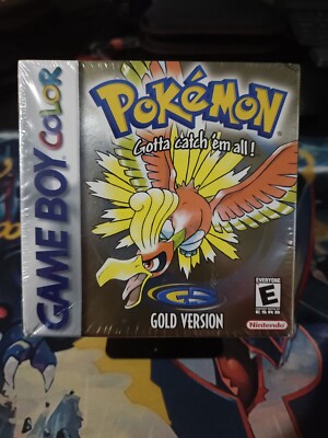 Pokemon Gold Version - Game Boy Color [New - Sealed - Never Opened ...
