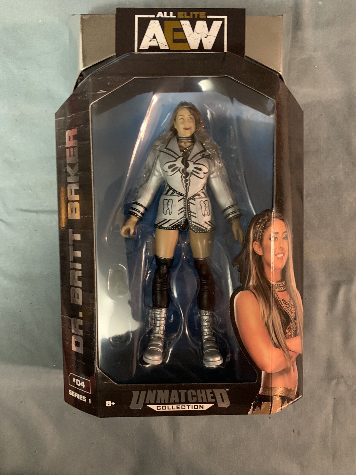 AEW Wrestling Dr. Britt Baker DMD Unmatched Collection Series 1 #04 New ...