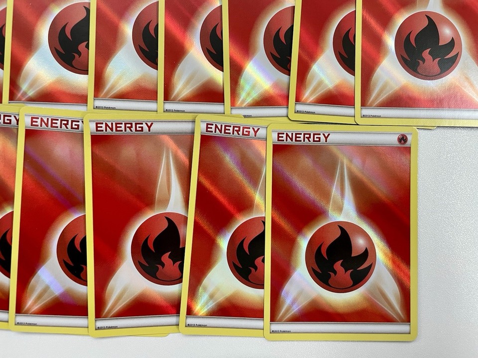 Pokemon TCG 2013 Reverse Holo Fire Energy Card 38x | eBay