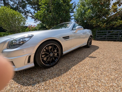 Mercedes Slk 55 AMG R172 2012 421hp Iridium Silver | eBay UK