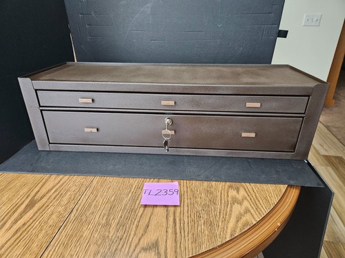 KENNEDY #MC-28 2-DRAWER RISER W/KEYS 28" L x 9 5/8" D x 7 5/8" H ...