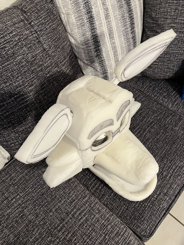 PRE ORDER Foam Base Foxy Head Fnaf Costume Cosplay Five Nights At ...