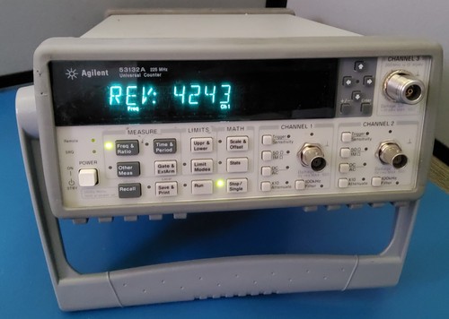 Agilent Keysight 53132A 3ch Universal Counter 12.4GHz US time base 012 ...