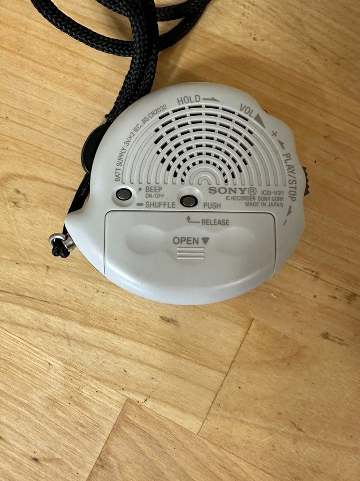 Sony ICD-V21 Voice Balloon Portable Digital Voice Recorder | eBay