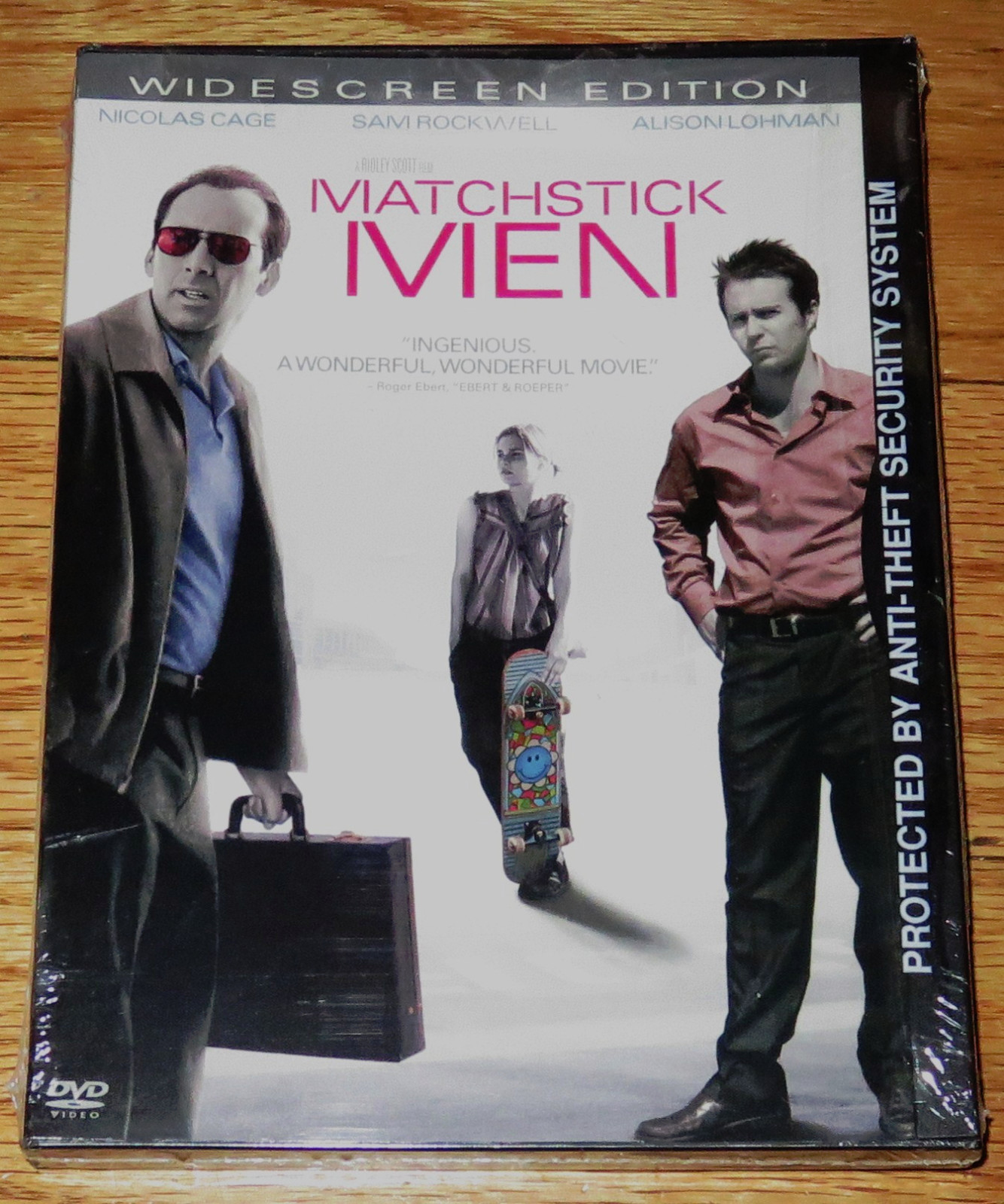 Matchstick Men (DVD, 2004 Widescreen)Nicolas Cage Sam Rockwell Alison ...