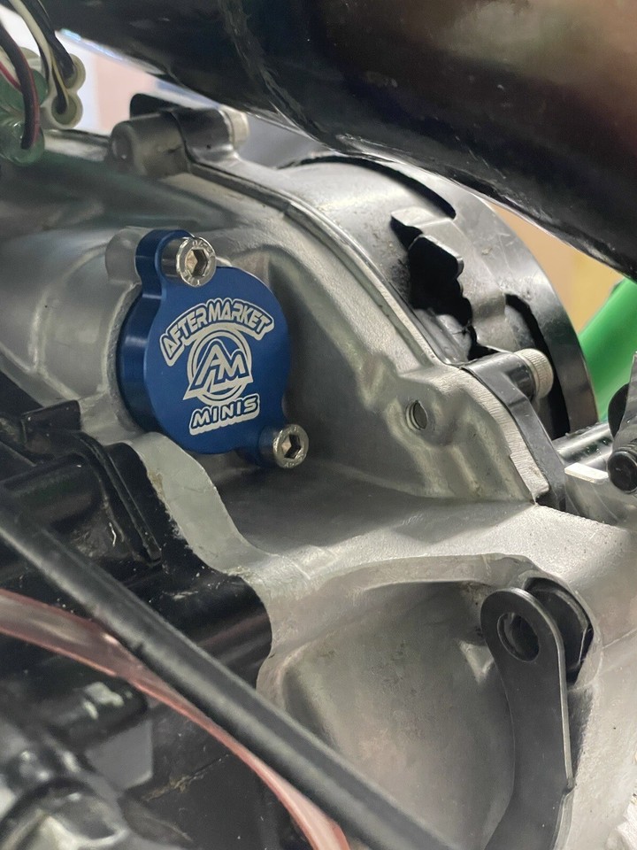 Yamaha PW50 Oil Injection Block Off Delete Plug Aluminum PW 50 | eBay