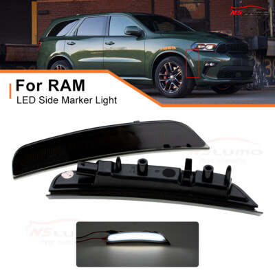 Durango LED Side Marker Lights Smoked LED Side Marker Lights For 2021 ...