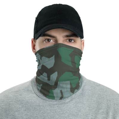 WWII German Luftwaffe Splittermuster 41 Camouflage Neck Gaiter | eBay