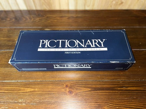 Pictionary First Edition 1985 Vintage Quick Draw Game | eBay