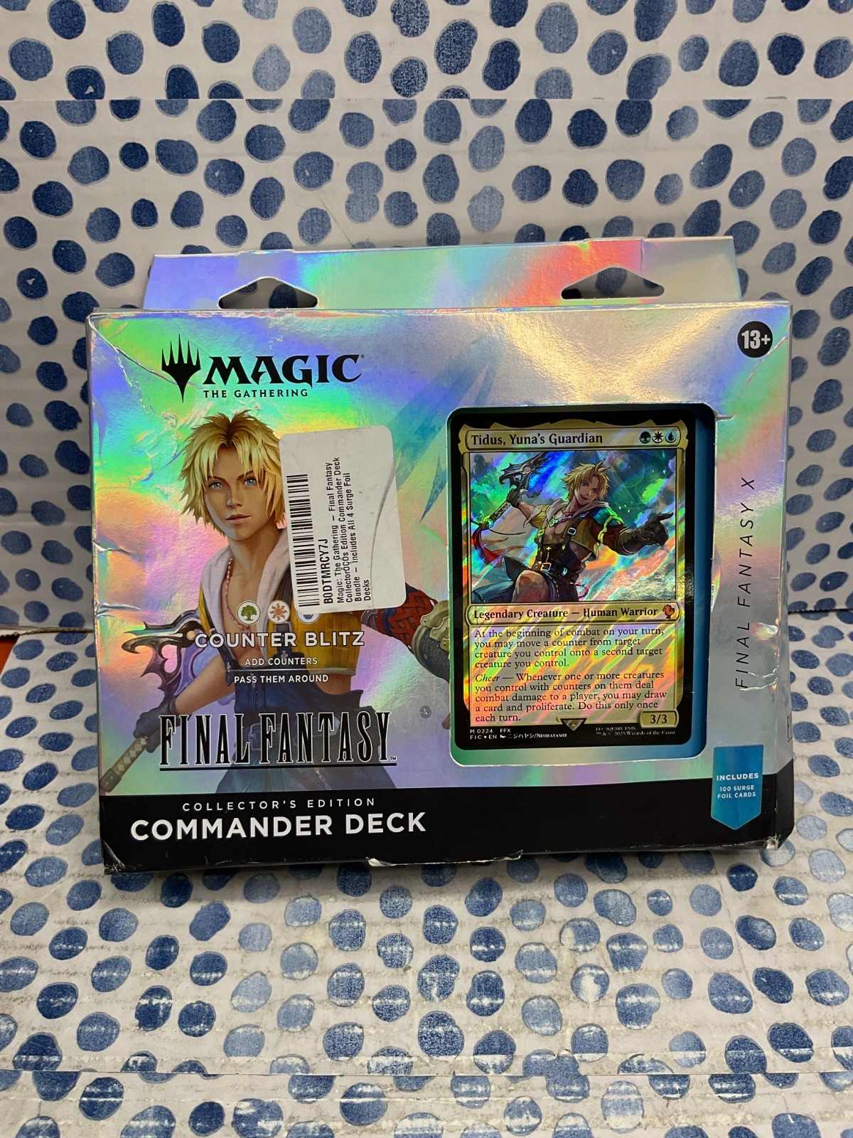 MTG Final Fantasy X Counter Blitz Collector's Commander Deck Surge Foil ...