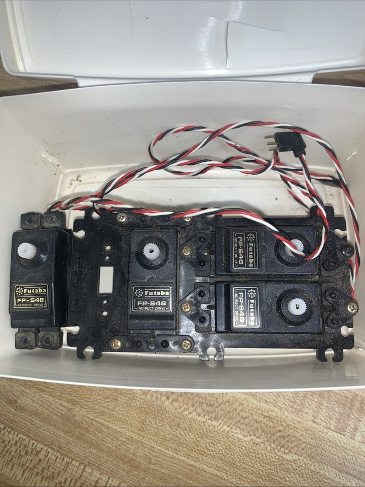 Vintage Misc Model Airplane Parts Futaba Drives-Receiver-Servos-For ...